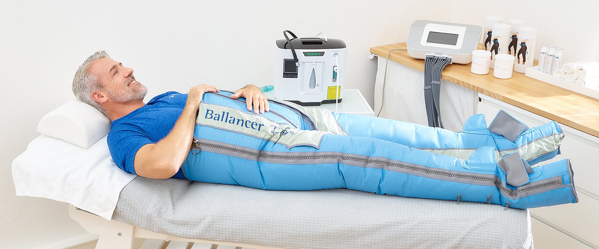Kombi Training mit Ballancer Lymphdrainage - Ultimate Infrashape
